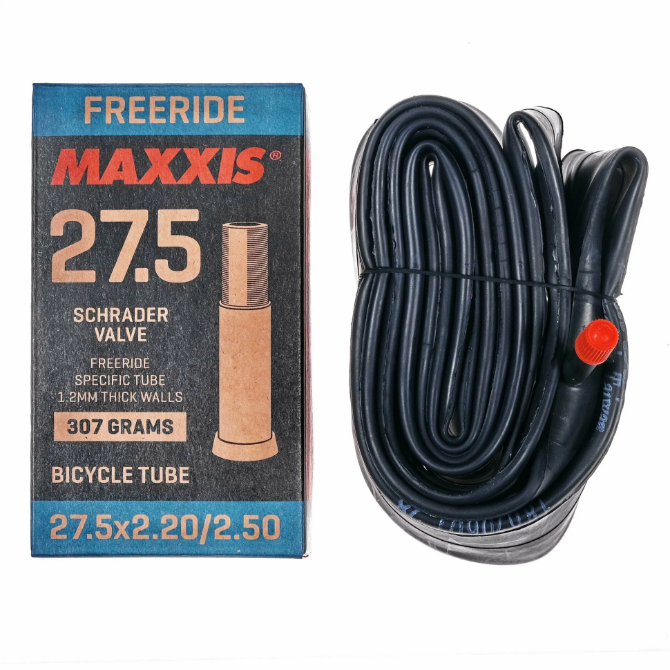 Велокамера MAXXIS FREERIDE 27.5X2.2-2.5" ниппель AV 48мм, толщина 1.2 мм
