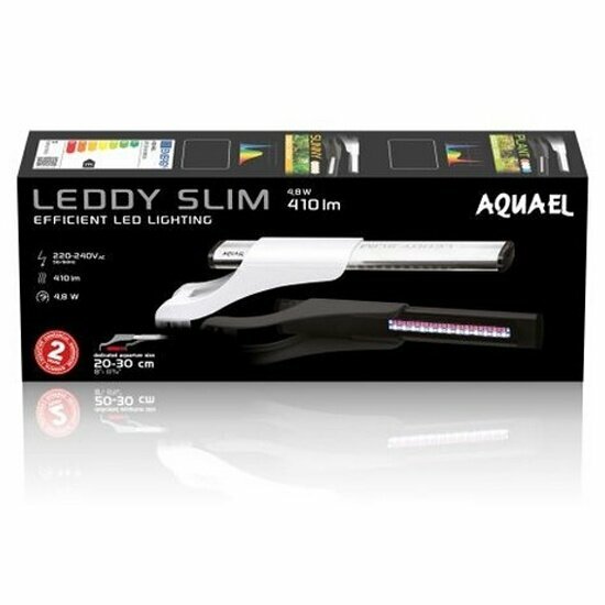 Светильник светодиодный Aquael LEDDY SLIM PC PLANT 2.0 белый 4.8W