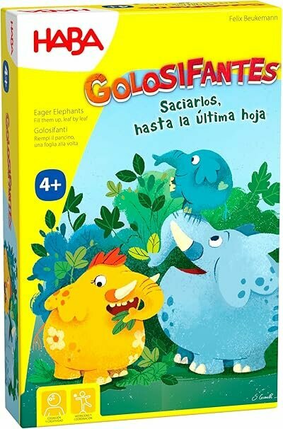 Детская настольная игра Haba - "Golosifantes/Голосифанты", на развитие пространственного мышления, от 4 лет - 306262
