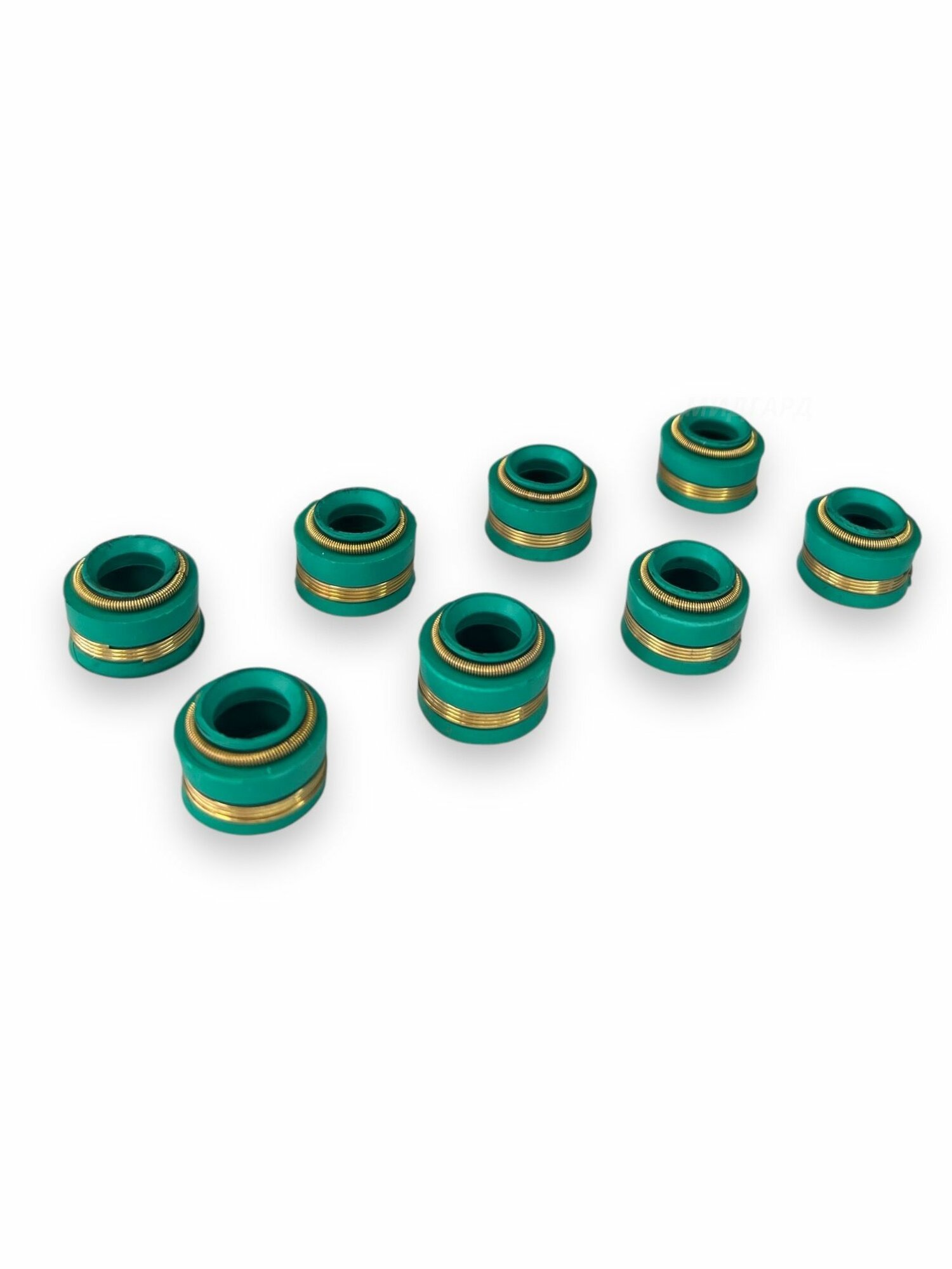 Комплект сальников клапанов для а/м марки КАМАЗ (резина МБС)