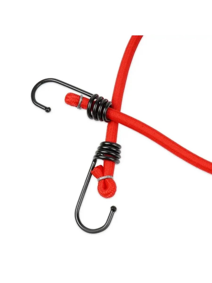 Мощная резинка для крепления грузов, 80 см, 2 шт