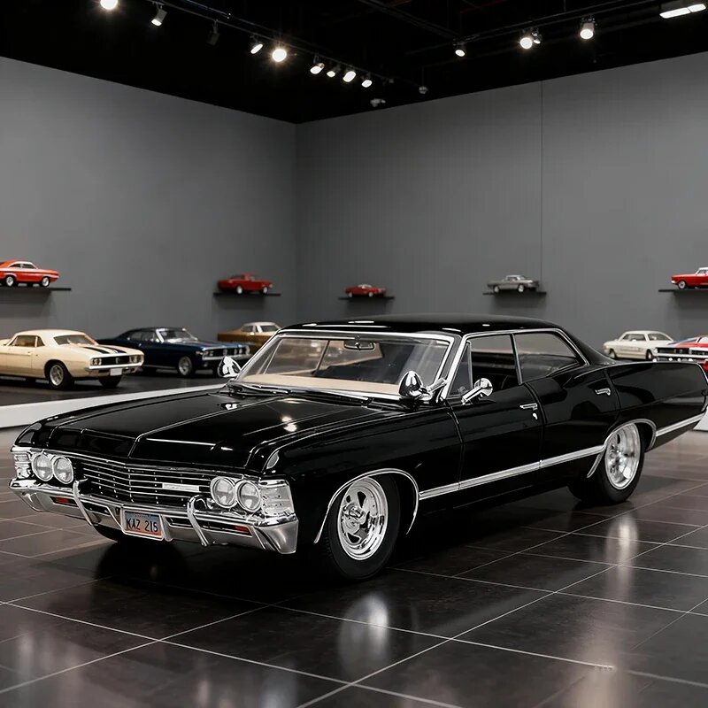 JADA 1:24 IMPALA SS SPORT SEDAN 1967 металлическая модель автомобиля