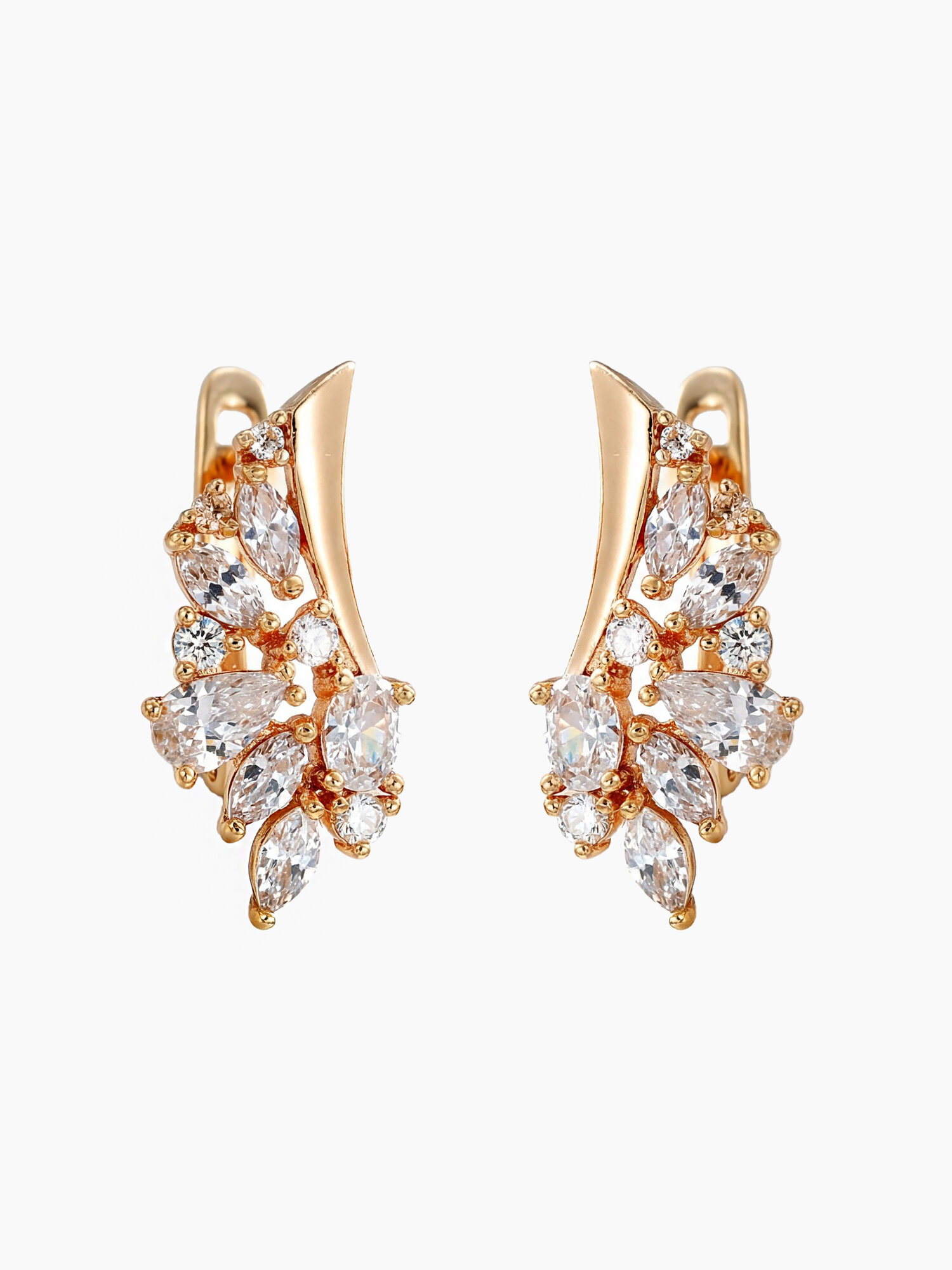 Серьги Shine & Beauty, циркон