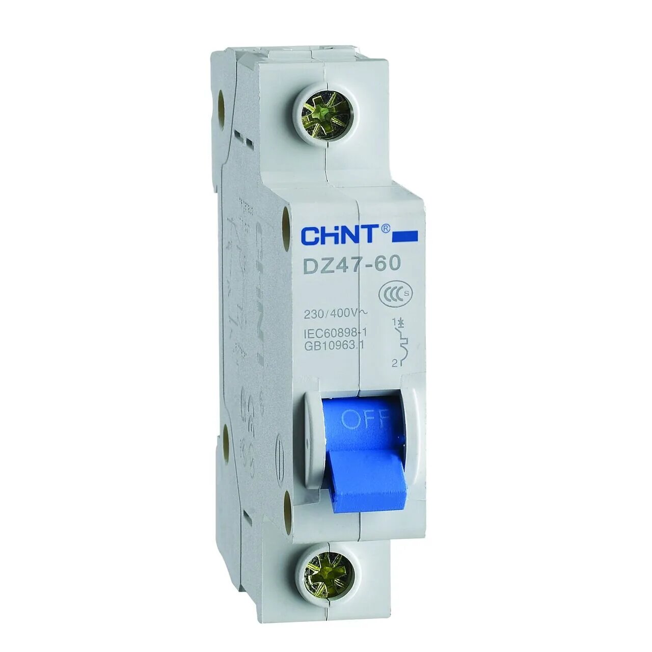 Автоматический выключатель DZ47-60 1P 40А 4,5кА х-ка C, CHINT, 188030