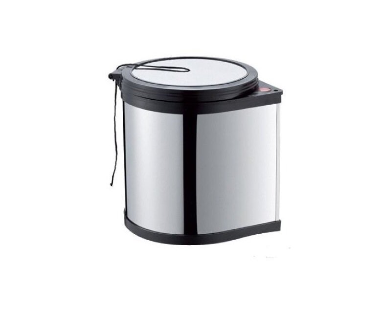 S-2251 Мусорное ведро подвесное Starax Waste Bin, 10 л, (365x300x320 мм), хром