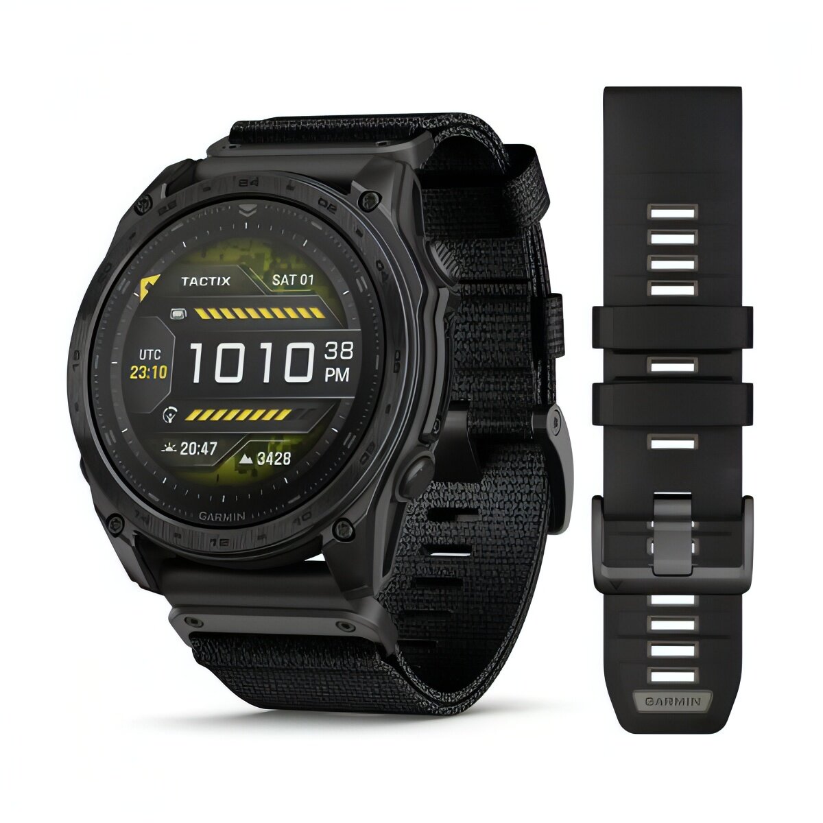 Спортивные часы Garmin Tactix 8 AMOLED черный 51мм