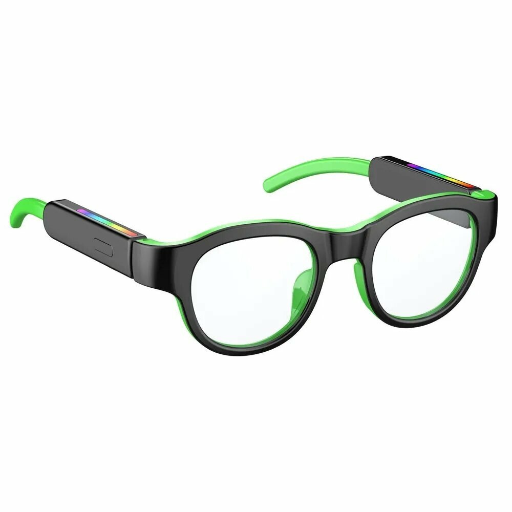 Детские умные очки с RGB разноцветными световыми эффектами, голосовым управлением, совместимы с iOS, Android и планшетами, для мальчиков и девочек, с защитой от синего света