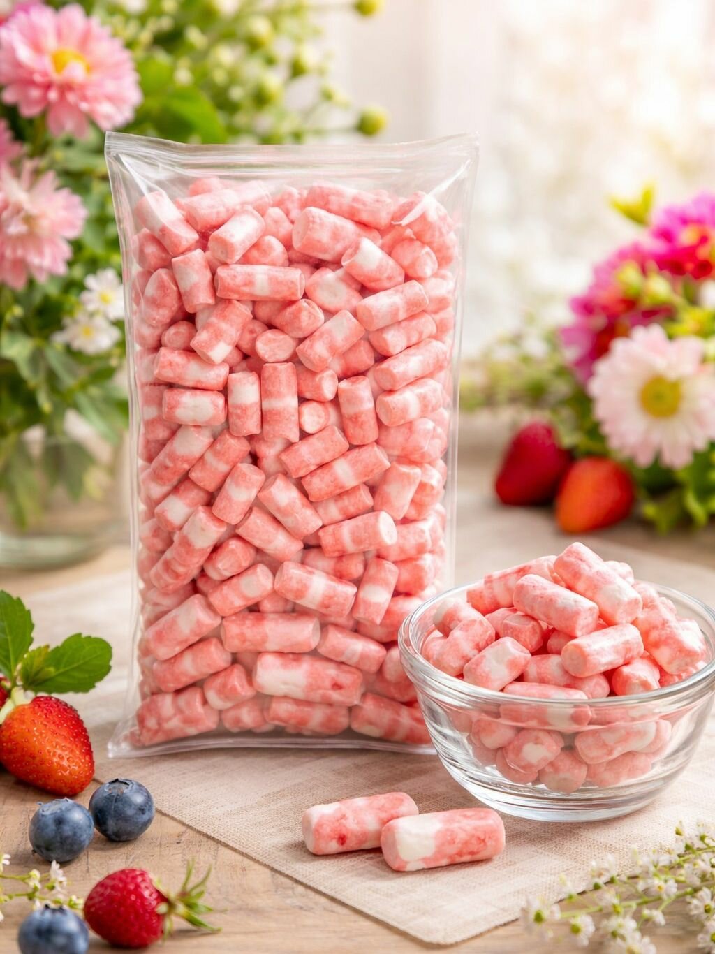 Парварда Розовая Конфеты 500г