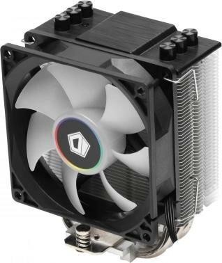Устройство охлаждения ID-Cooling кулер для Soc AM5 AM4 1200 1700 1851 черный 4 pin 14-26 дБ Al Cu 130 ВТ 650 гр SE-903-XT