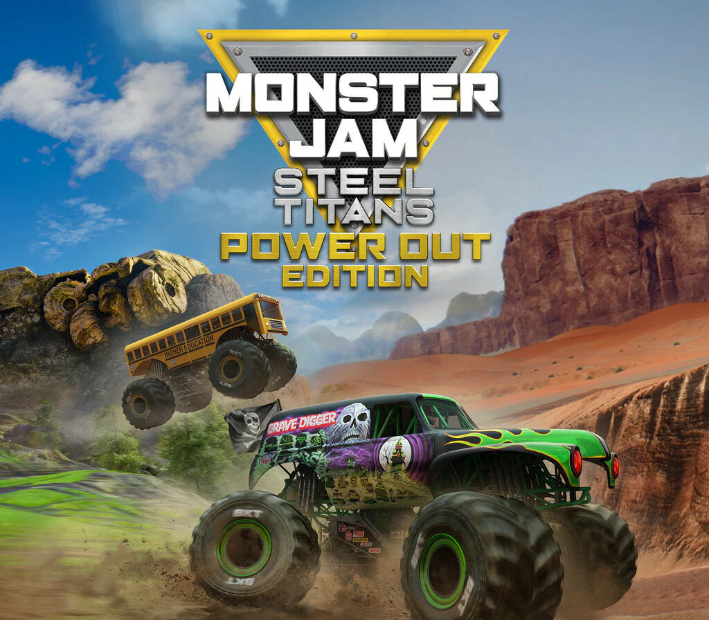 Monster Jam Steel Titans Power Out Набор XBOX One / Xbox Series X|S Аккаунт