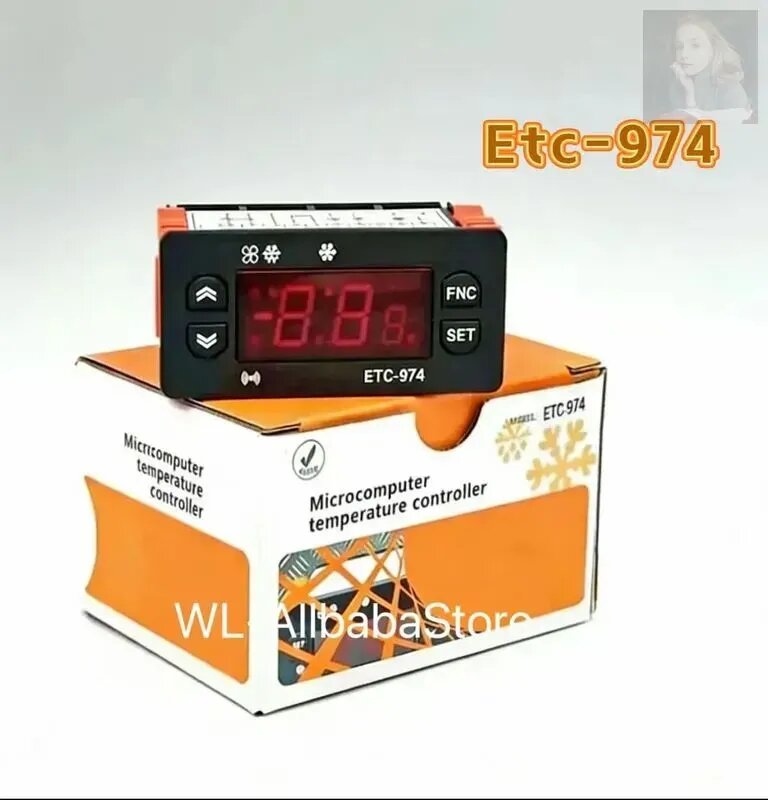 Витрины -холодильника Elitech ETC-974 (с 2 датчиками) / Микропроцессор для торгового холодильного оборудования