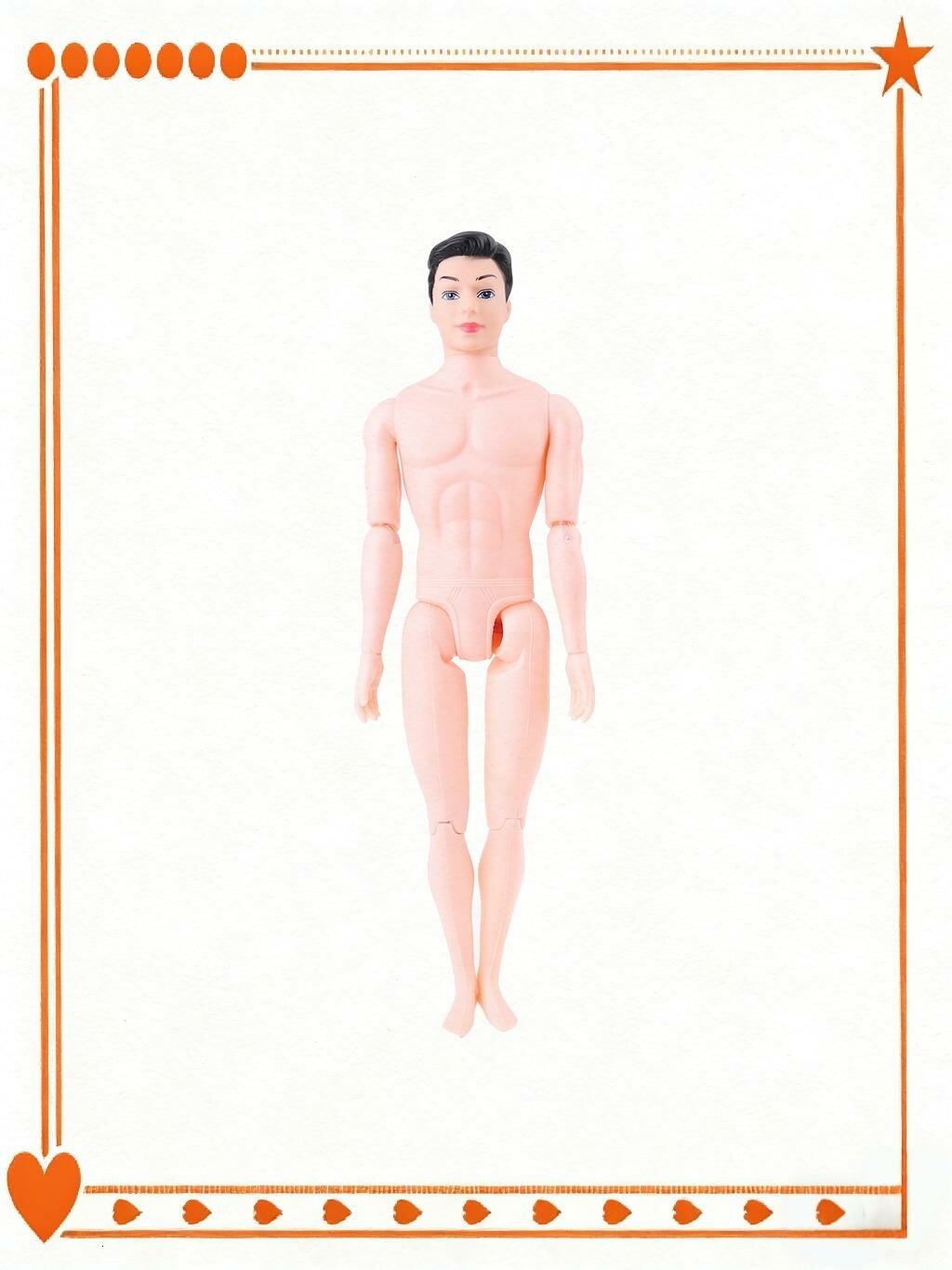 Долговечное тело куклы 30 см