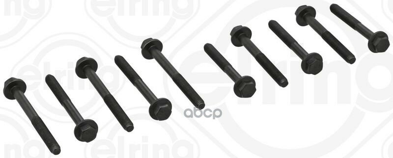 Болт ГБЦ (К-кт из 10-ти шт.) цена за к-кт /M10 x 1,25 x 84 - 5 шт.+ M10x1,25x99 - 5 шт./ FIAT/CITROEN/PEUGEOT/SAAB Elring арт.