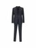 Комбинезон EMPORIO ARMANI Shawl lapels single-breasted suit, размер 52, синий