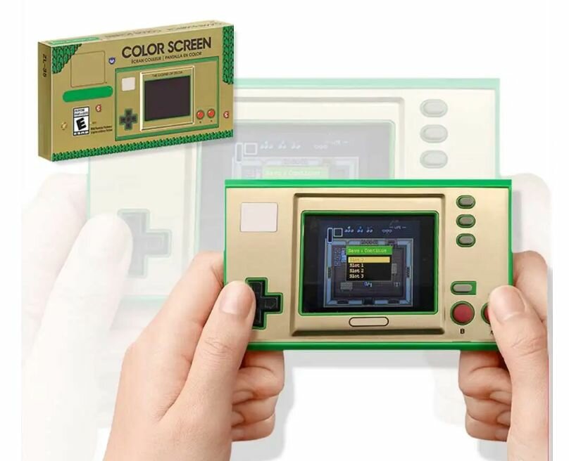 Game & Watch: The Legend of Zelda перенесена на TF-карту