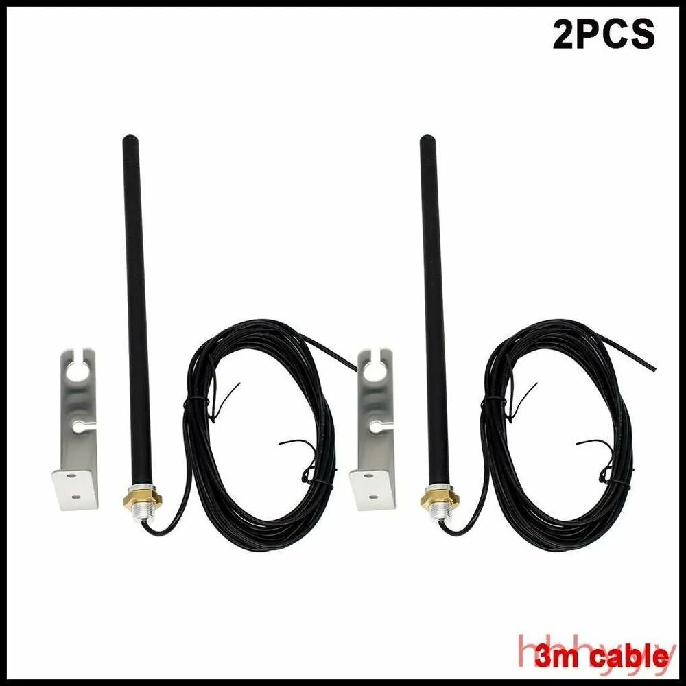 2 шт Антенна 433 МГц для гаражных ворот Антенна управления воротами 433.92 МГц 3 метра