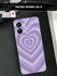 Чехол на Tecno Spark Go 3 / Текно Спарк Го 3 с принтом Violet heart latte