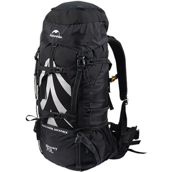 Naturehike Рюкзак NH70B070-B 70 л черный, 6975641887485