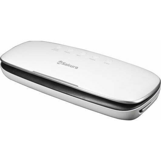 Вакууматор для SAKURA продуктов, упаковщик SA-7900W 130 вт белый