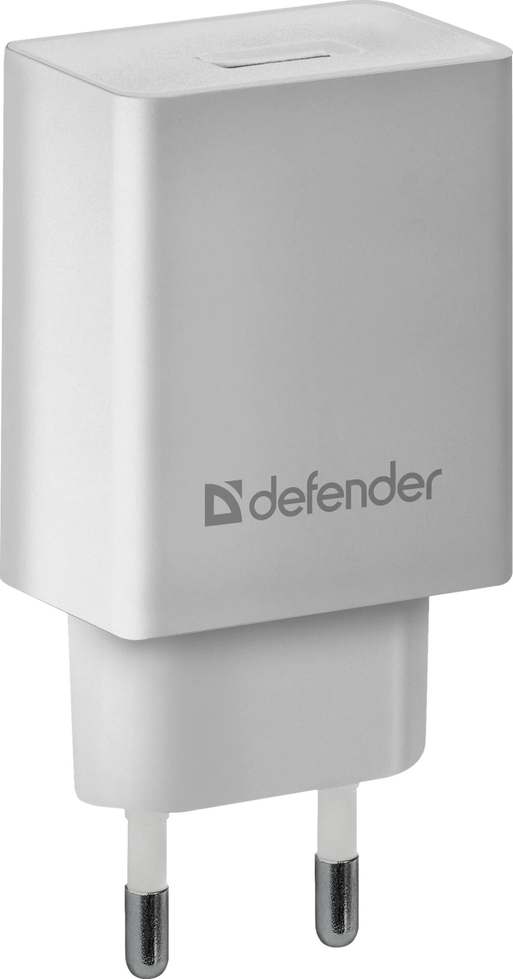 Адаптер питания Defender EPA-10 EPA-10, белый, 5В/2.1А, USB-A