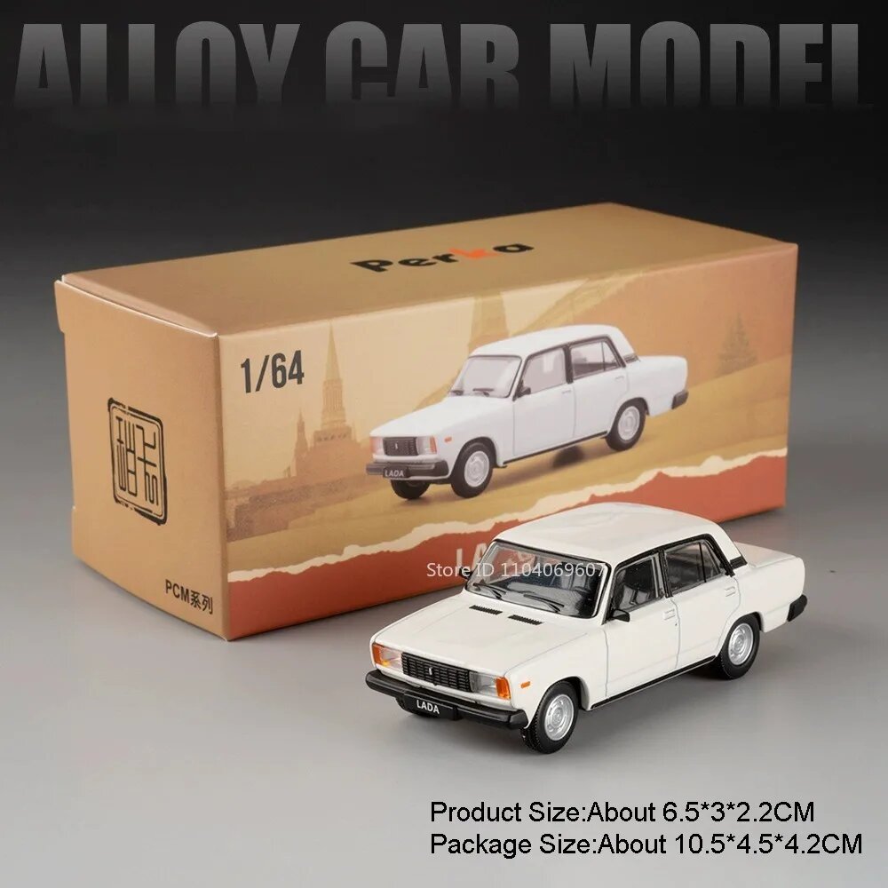 Модель автомобиля Lada 2105 White 1:64