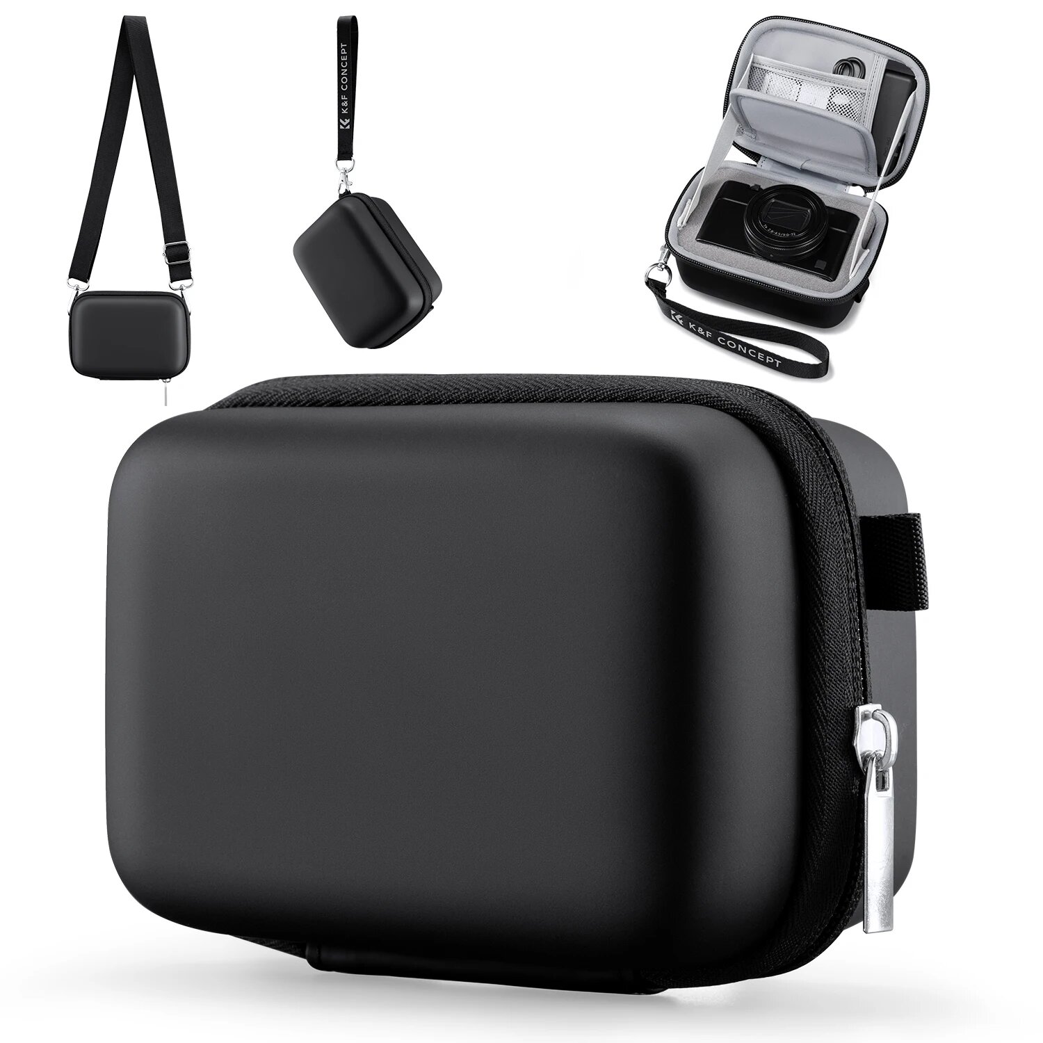 K&F CONCEPT Легкая сумка-чехол для цифровой камеры Black