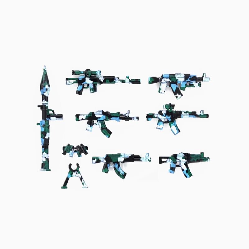 BRICKPANDA Военная техника, блоки 18+, синий (7065-blue)