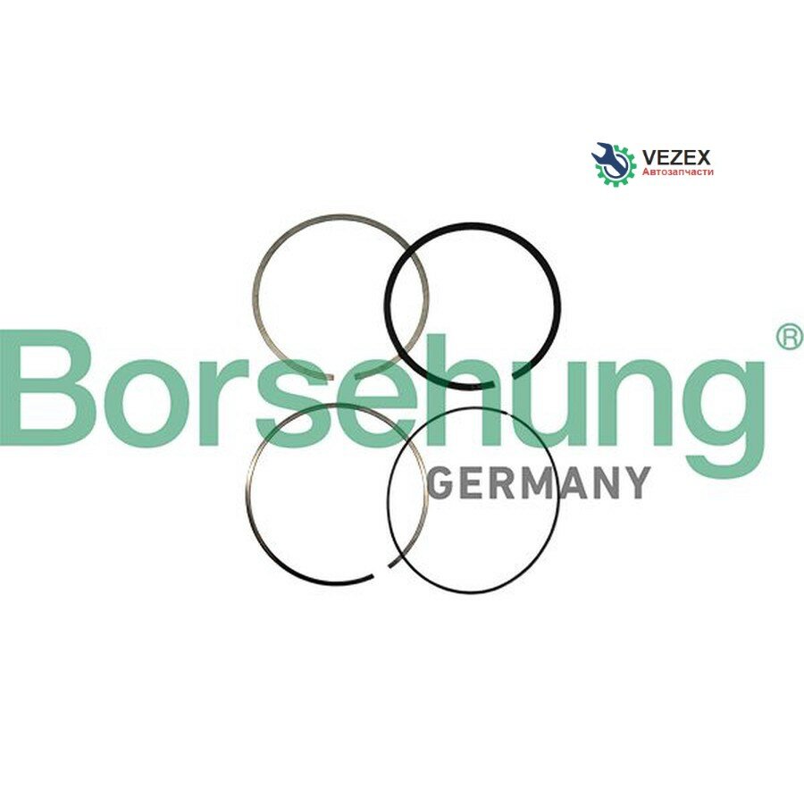 BORSEHUNG B10361 Кольца поршневые, комплект