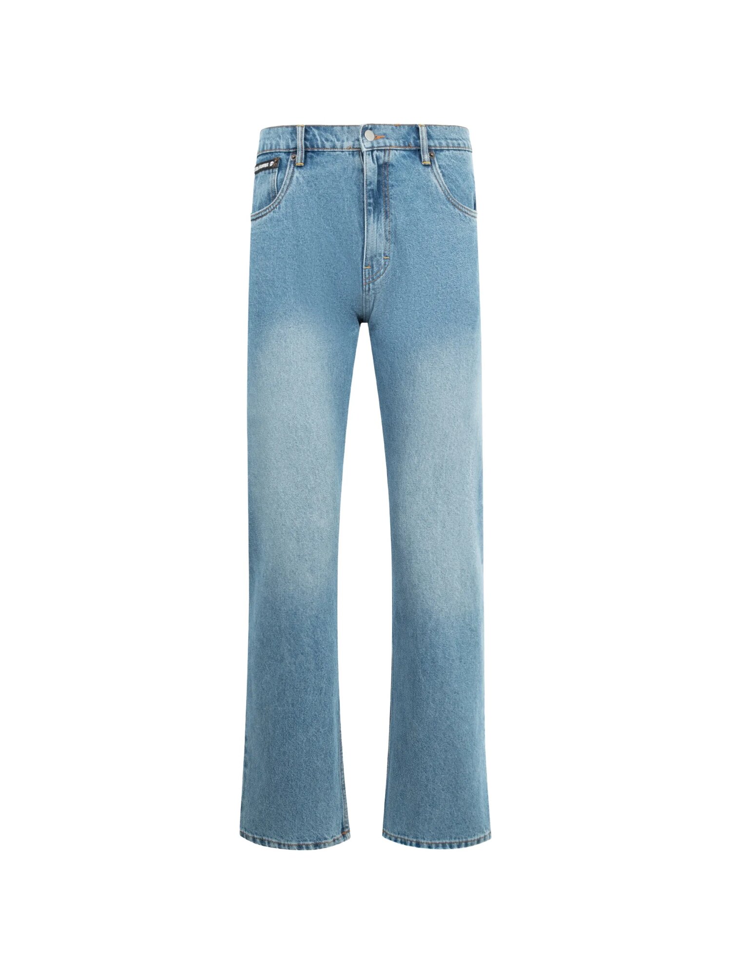 Джинсы Rotten skull-embroidered jeans 