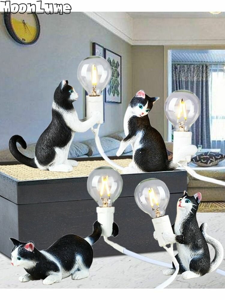 Настольная лампа cat в богатом стиле