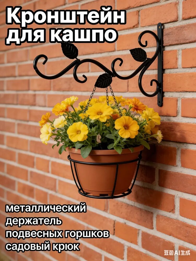 Кронштейн для балконных ящиков 1 шт