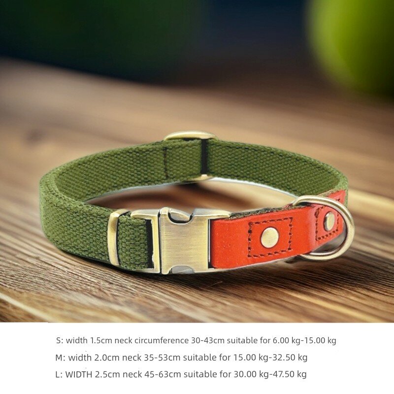 Ошейник для собак: для корги, шиба-ину, маленьких собак, для грейхаундов, средних и крупных собак, холщовый