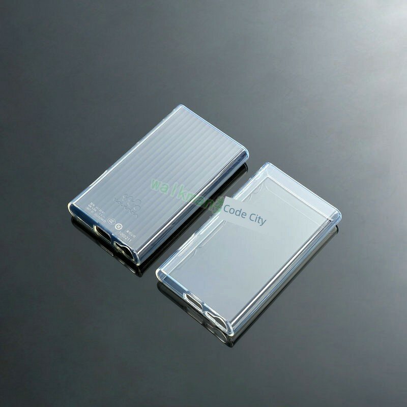 Софт-чехол для Sony NW-A306 прозрачный с шнурком для музыкального плеера