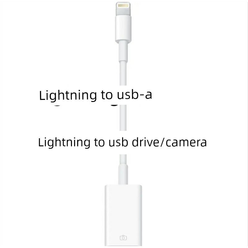 Кабель-переходник для подключения HDMI к USB-C (Lightning) и USB-A (Type-C) для устройств Apple Адаптер Lightning на