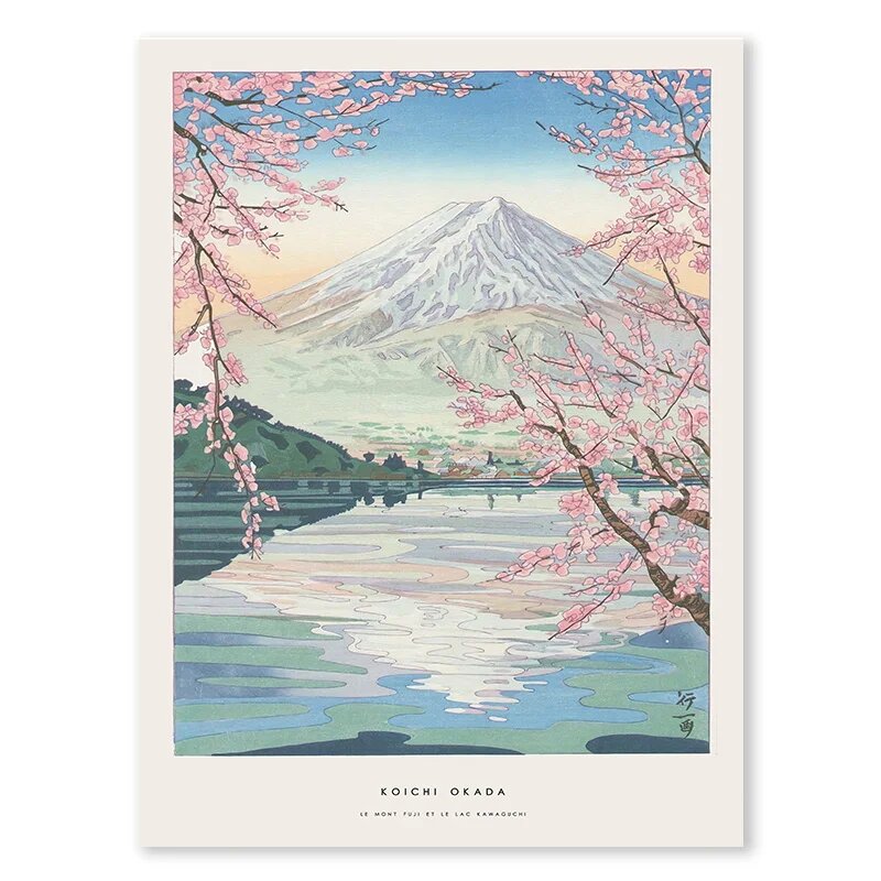 Живопись Wartlla "Японская волна" Розовый, 04, 40x50cm No Frame