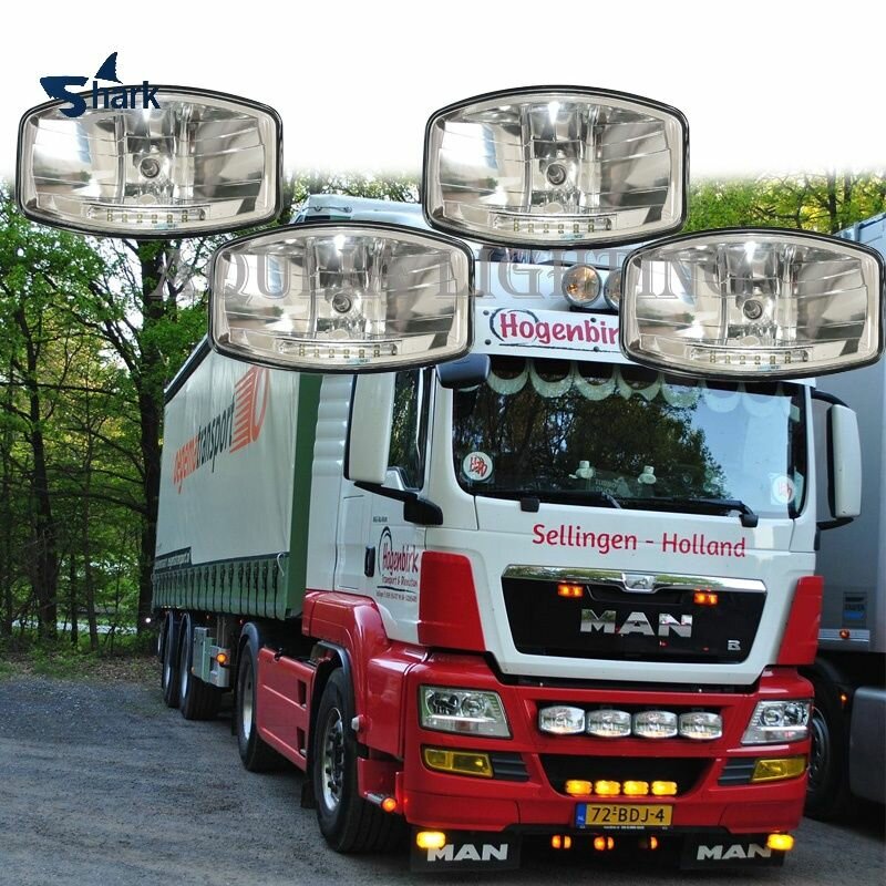 1 Шт. Прожекторы дальнего действия Grill Bump Help Jumbo 320 FF Подходят для грузовиков SCANIA VOLVO MAN RENAULT