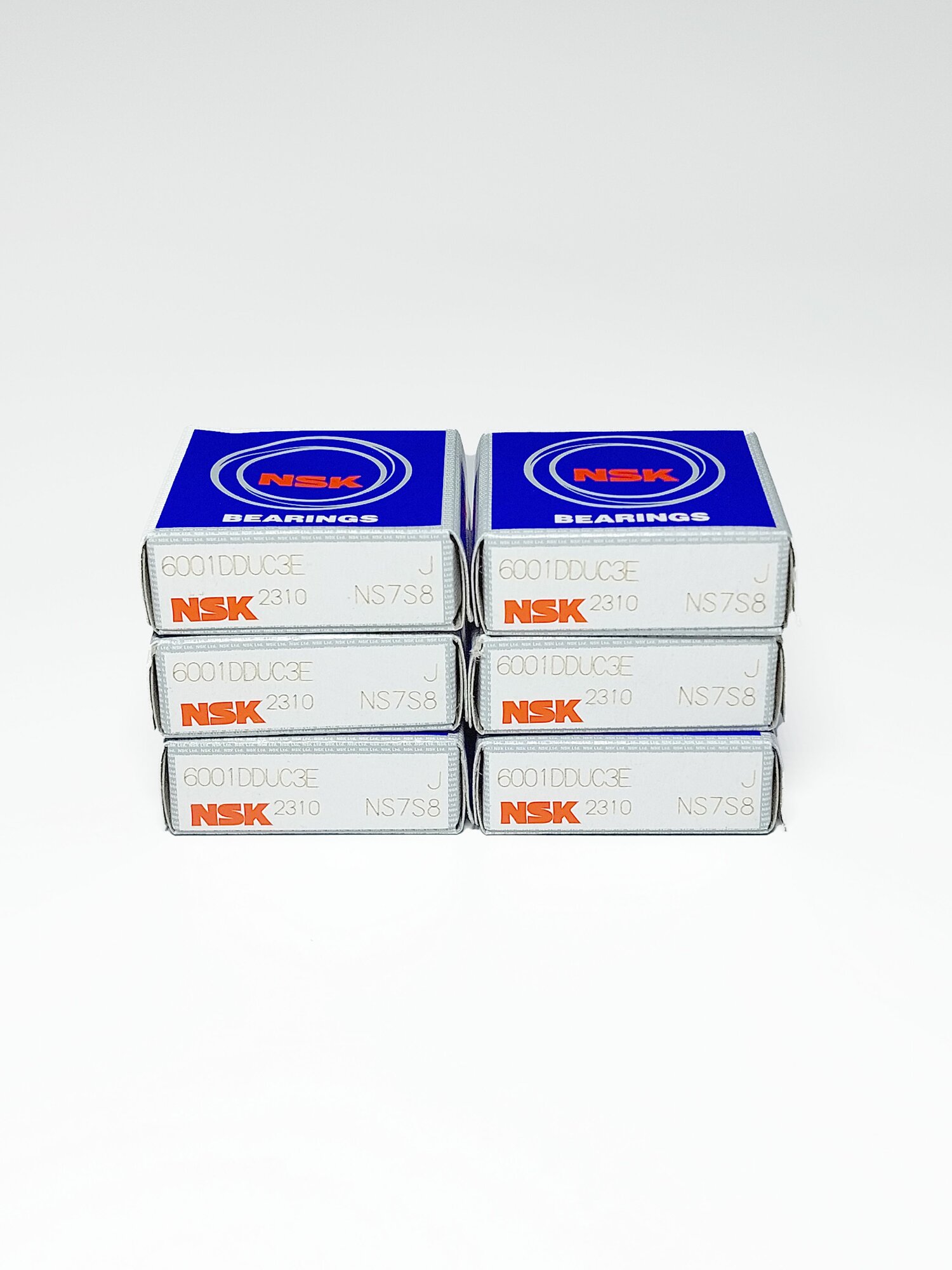 Подшипник NSK 6001DDUC3E (Indonesia) 12х28х8 мм к-т 6 шт.