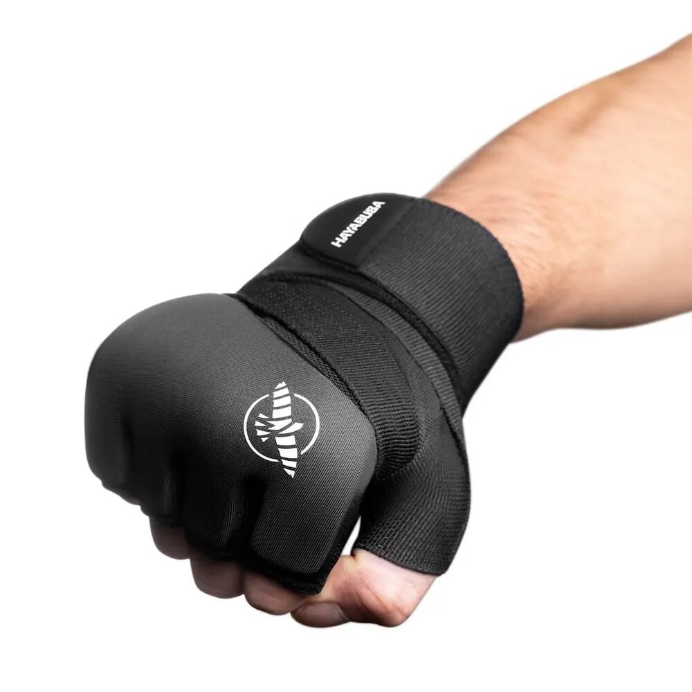 Hayabusa Elite Quick Wraps Бинты боксерские размер L черные защита рук для тренировок
