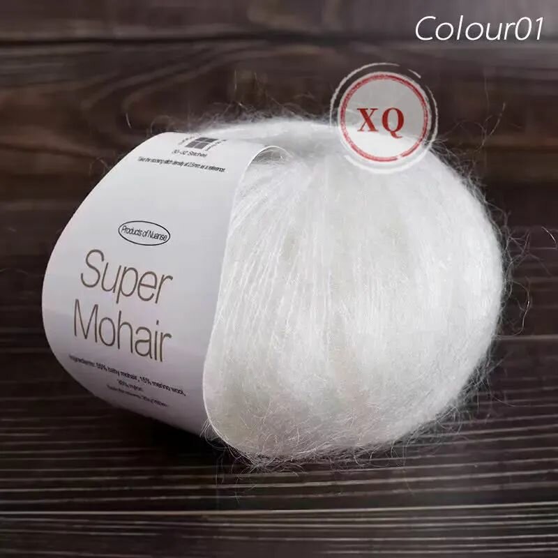 Пряжа Silk Mohair Lana Gatto - 6027 белый