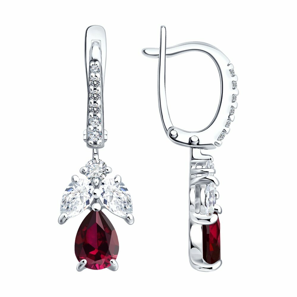 Серьги, 925 проба