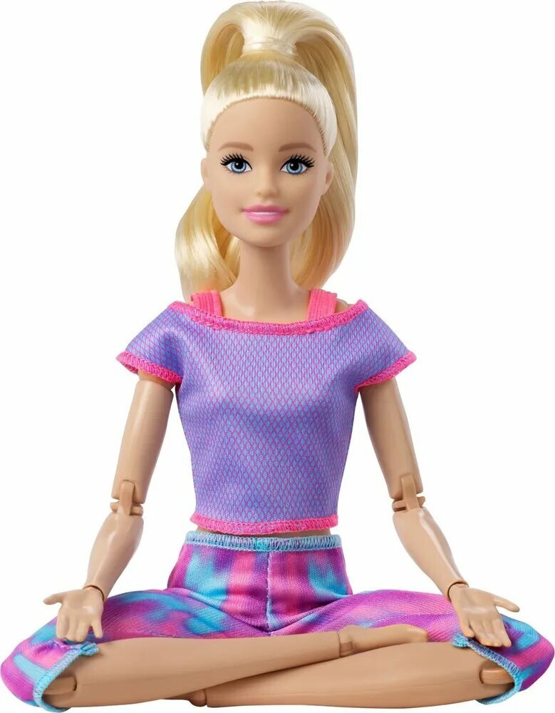 Кукла Barbie Безграничные движения 1 FTG81, 30 см, пластик, для девочек, 22 точки артикуляции — фото 1