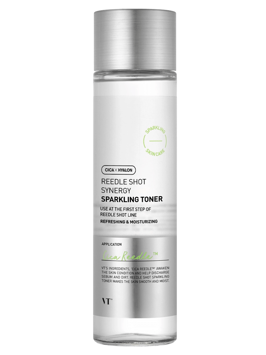 Интенсивный лифтинг-тонер с микроиглами Reedle Shot Synergy Sparkling Toner, 150 мл, VT Cosmetics