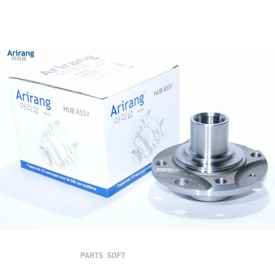 ARIRANG ARG211027 Ступица передняя Daewoo (Nexia, Espero, Lanos 97-02 1.6L 14 DOHC)