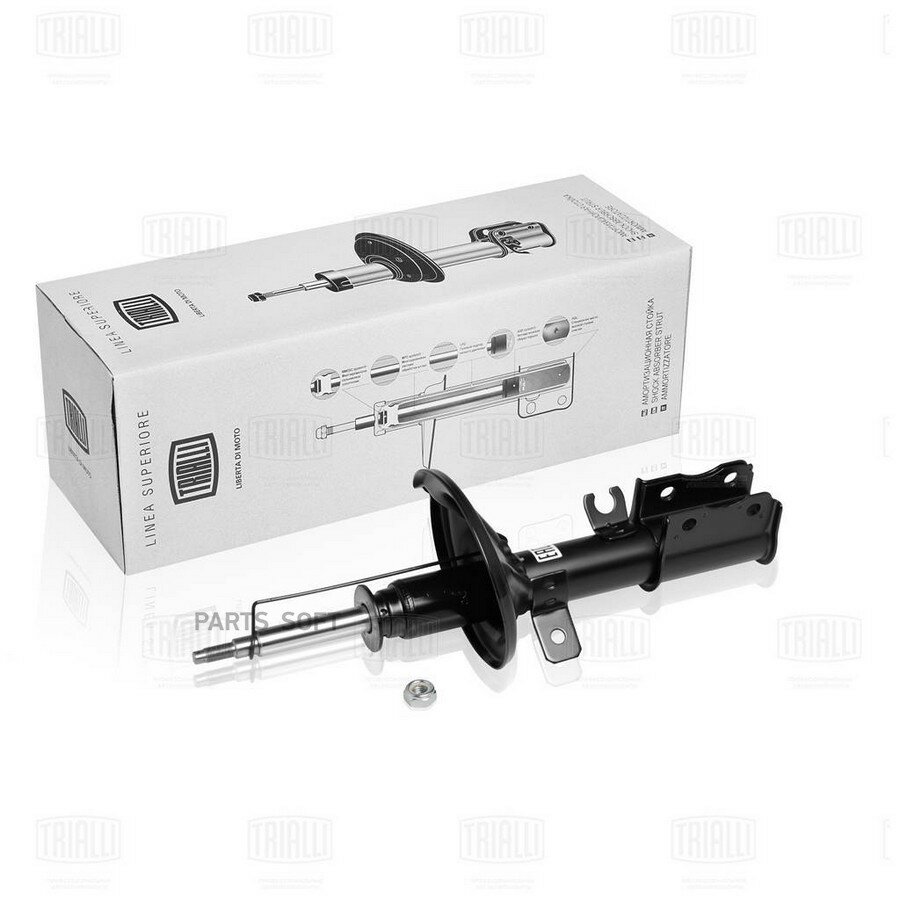 TRIALLI AG08159 Амортизатор (стойка) перед. лев. газ. для а/м Kia Spectra (00-) | лев |