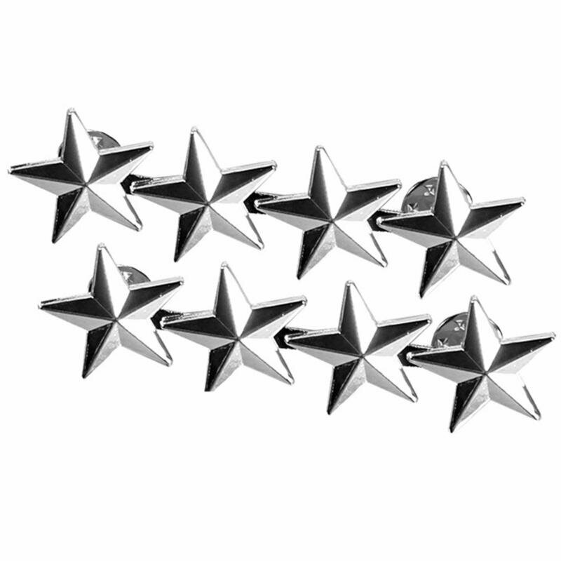 Эполеты «Звезда» для капитана, Серебряная металлическая звезда