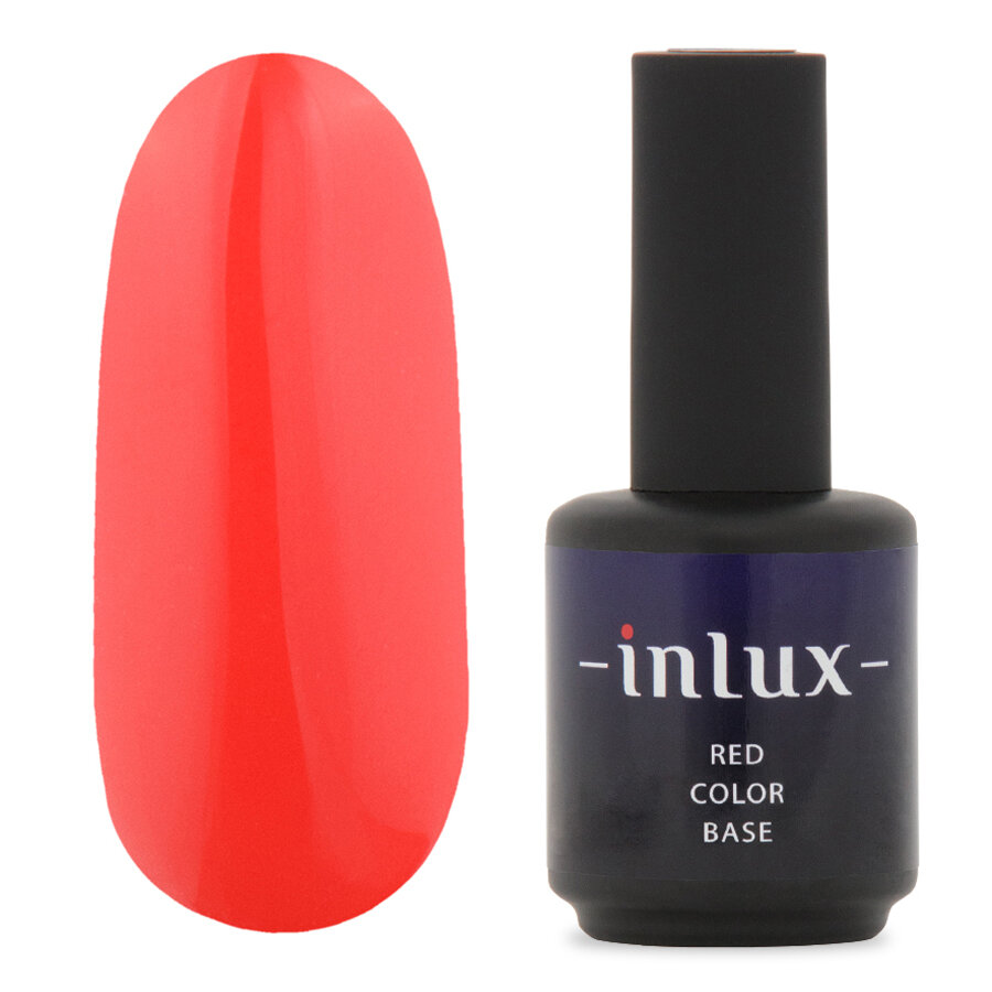 INLUX, База Красная RED COLOR BASE, 15 мл