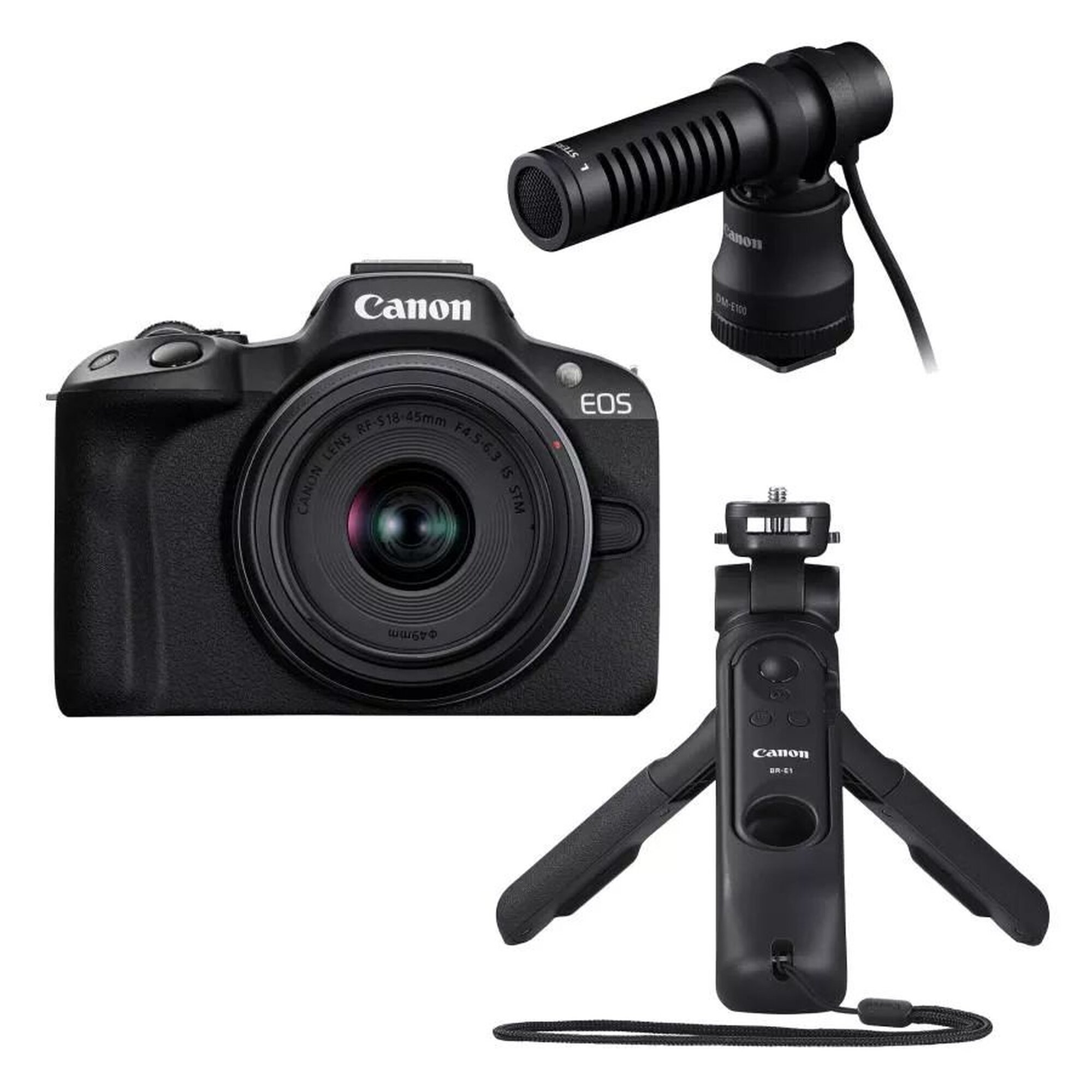 Фотоаппарат CANON EOS R50 18-45MM IS STM CREATOR KIT, черный