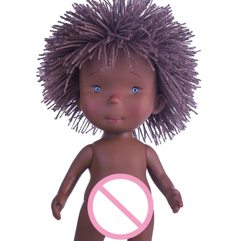 Кукла Aitoyya 24 см, Black-brown Afro