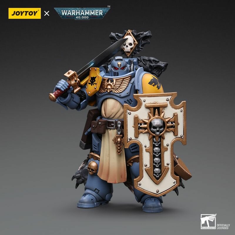 JOYTOY Dark Source Warhammer 40K Primaris Space Marine Sword Guard Veteran 4 1:18 подвижные фигурки солдат, с которыми можно играть