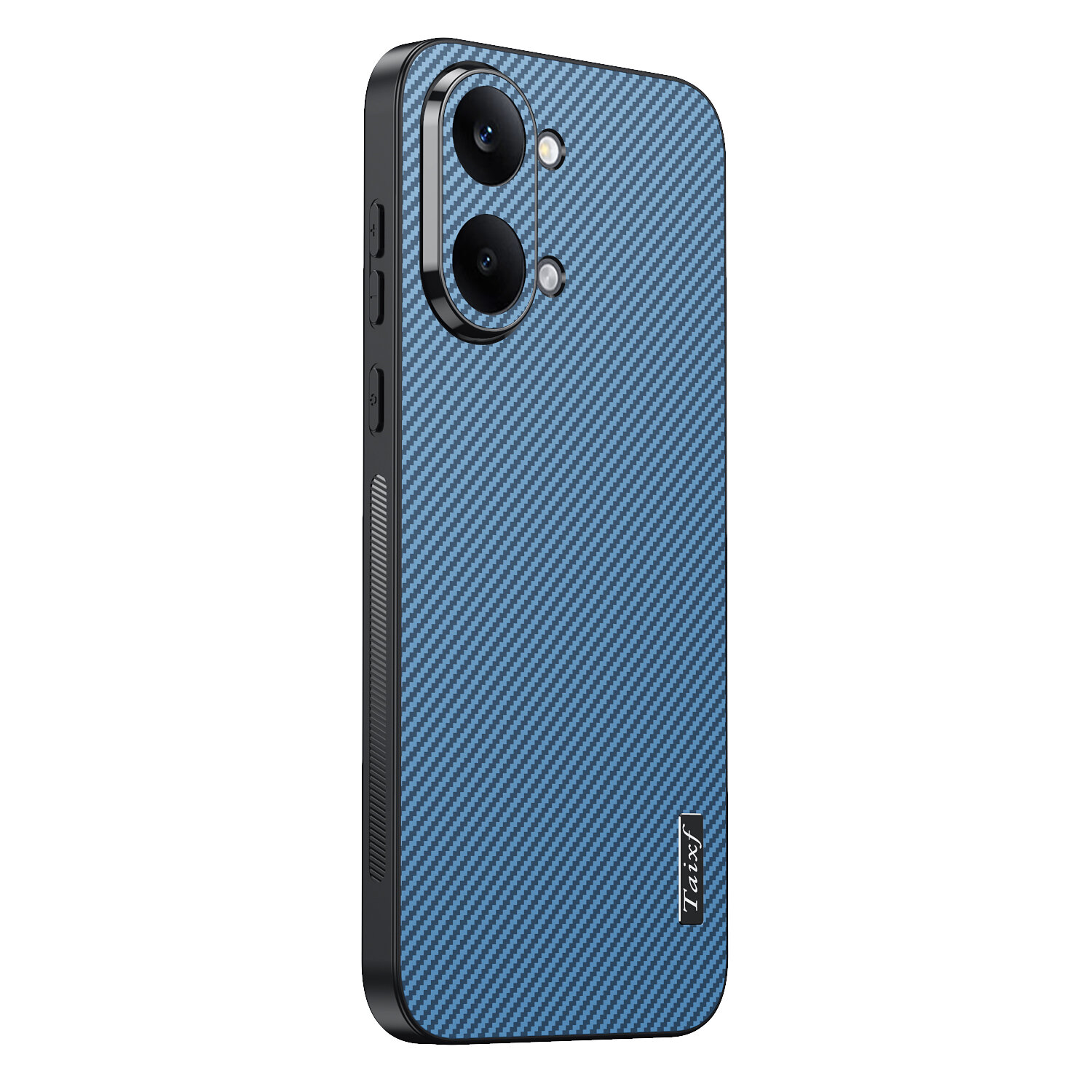 Чехол для Poco X8 Pro Max/ Поко X8 Про макс антиударный чехол карбоновое волокно узор антиударный чехол
